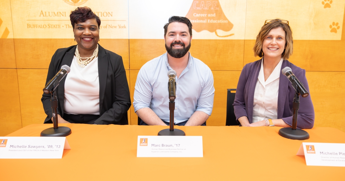 Buffalo State alumni networking event offers connection and career ...
